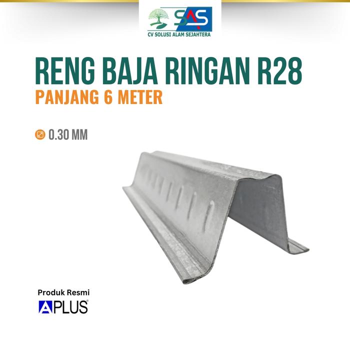 Jual Reng Baja Ringan Revolusioner R28 0,30/0,35 - 0,30mm - Kota Depok ...