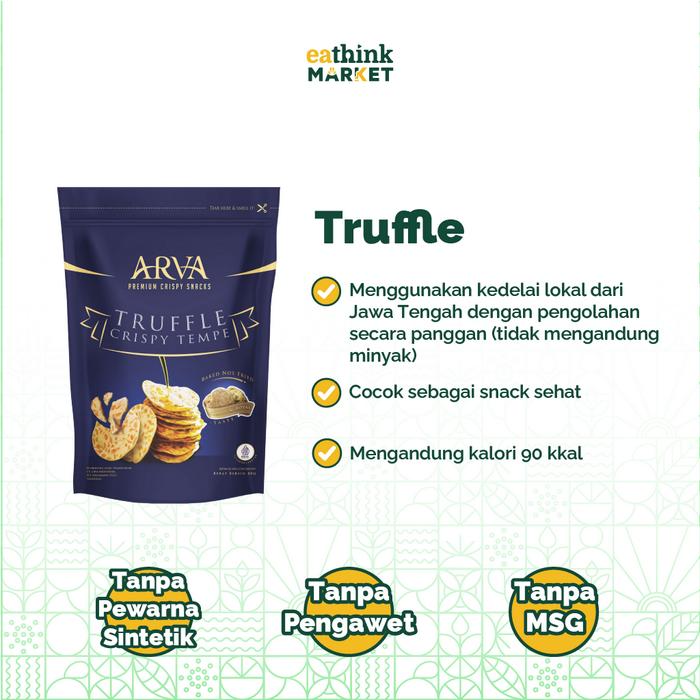 Promo Keripik Tempe Chips Bebas Gluten Tanpa Pengawet - Arva 80 gr ...
