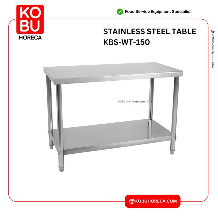 Promo Working Table Stainless Steel WK-150 - Kota Depok - KOBU | Tokopedia
