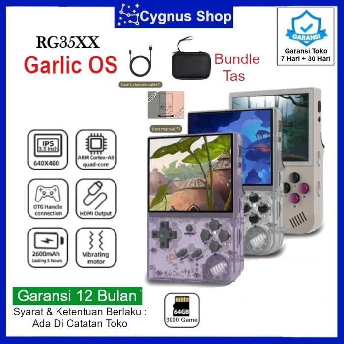 Jual ANBERNIC RG35XX Handheld Retro Game Console Portable Mini Linux ...
