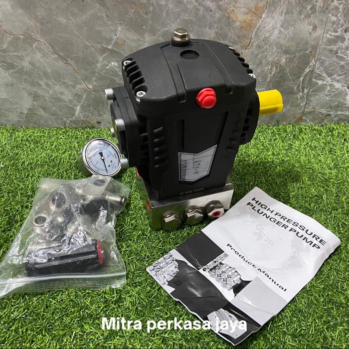 Jual POMPA PLUNGER SWRO 12LPM 100BAR HIGH PRESSURE SEA WATER POMPA ...