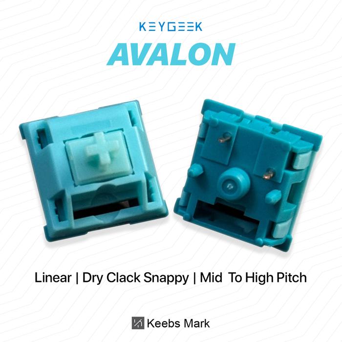 Promo Keygeek Avalon Switch Linear Switch Mechanical Keyboard - Stock - Jakarta Utara ...