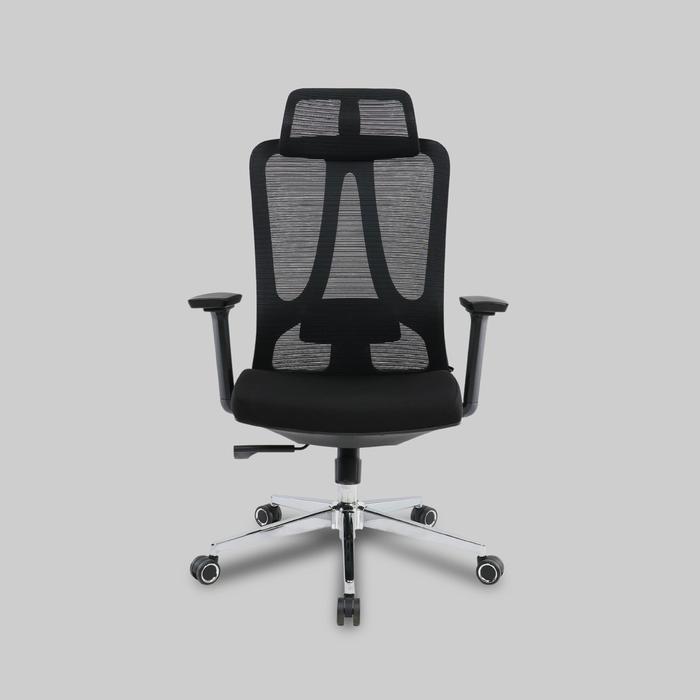 Jual Rexus NC 4 / NC4 Ergonomic Mesh Gaming Chair Office Chair - BLACK ...