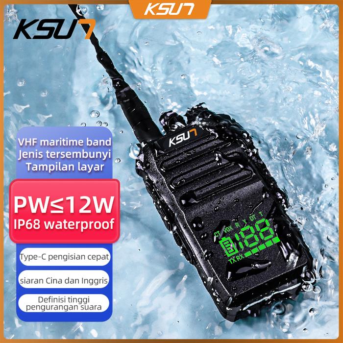 Jual KSUN X-TFSI Handy TalkieI P88 Walkie Talkie IP68 Waterproof ...