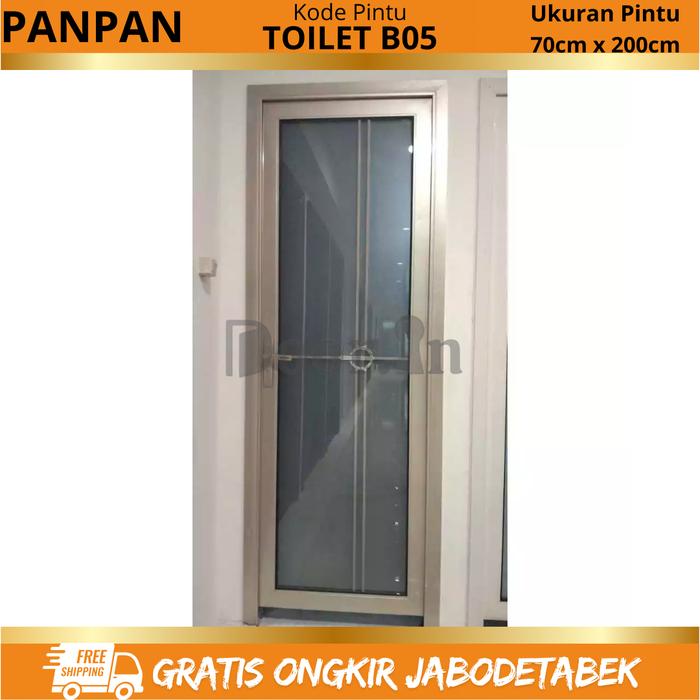 Jual PINTU KAMAR MANDI ALUMUNIUM / PINTU KACA / PINTU KAMAR MANDI PVC ...