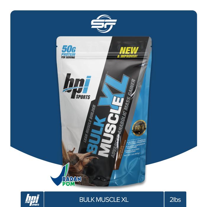 Jual BPI Bulk XL Weight Gainer BPI Bulk Muscle XL 15 lbs BPI Sports - 2 ...