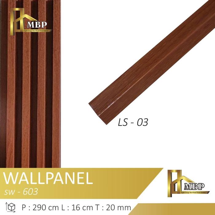 Jual wallpanel wpc wood panel - Kab. Bantul - Mitra Baja Plafon | Tokopedia