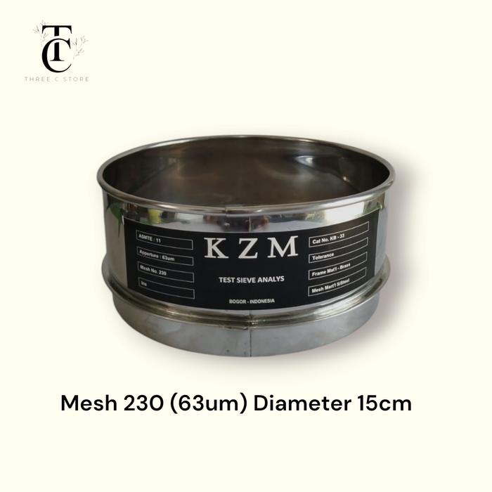 Jual Sieve Ayakan Stainless Mesh 230 (63um) Diameter 15cm - Kab. Bogor ...