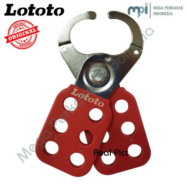 Jual Lototo L420 LockOut TagOut steel hasp Safety LOTO 1inch Jaw ...