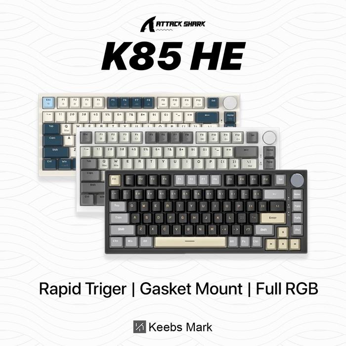 Jual Attack Shark K85 HE Rapid Trigger Magnetic Mechanical Keyboard - Jakarta Utara - KeebsMark ...