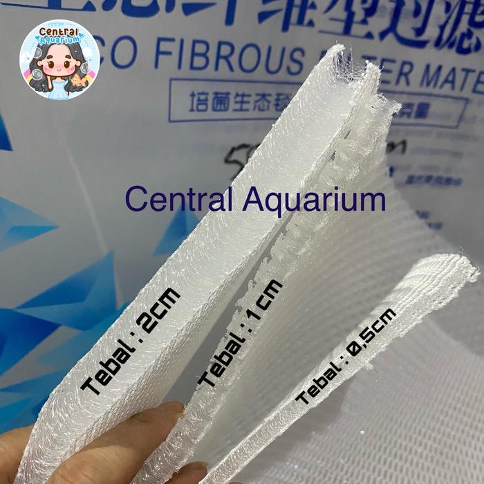 Jual Eco Fibrous Mat Purified Water Quality Honeycomb Media Filter 3D ...
