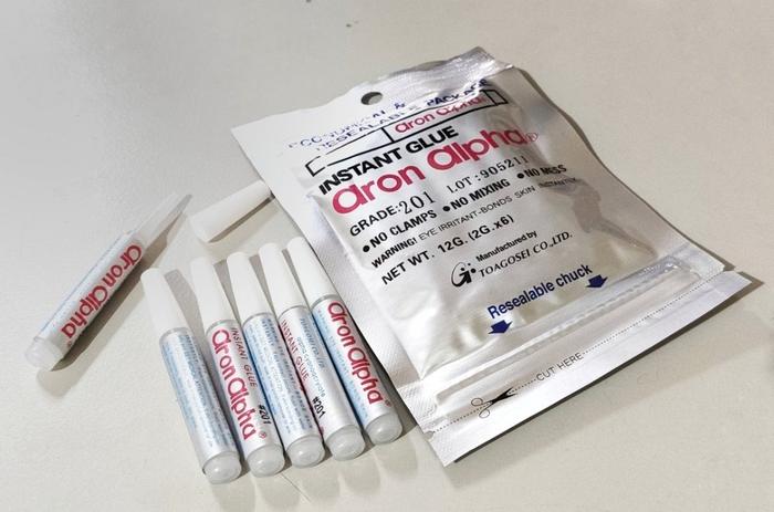 Jual aron alpha 201 cyanoacrylate instant adhesive,20 gr bottle - 2gram ...