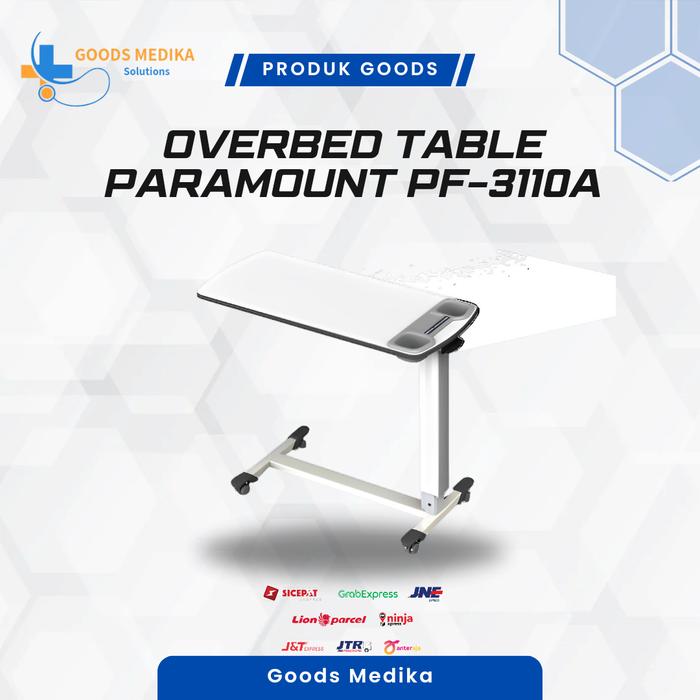 Jual Overbed table paramount PF-3110A (Meja makan pasien) - Jakarta ...