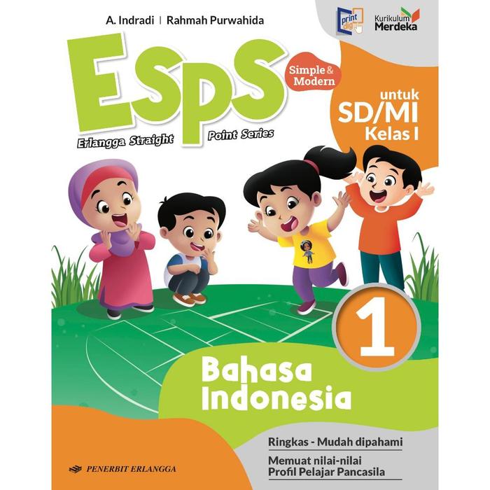 Jual Buku Seri ESPS SD Kelas 1 Kurikulum Merdeka - Matematika IPAS Indonesia English Pancasila ...