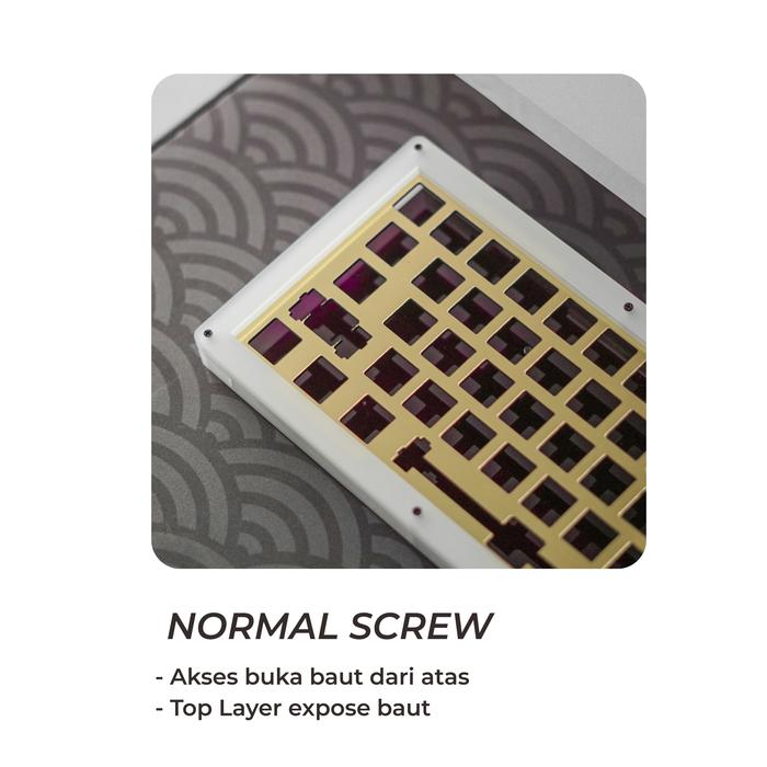 Jual [Custom TKL] Case Acrylic Keyboard mechanical non wireless ...