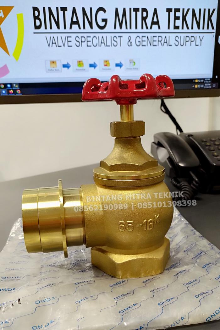 Jual HYDRANT VALVE ONDA 65-16K KUNINGAN 2 1/2" - Kota Bandung - BINTANG ...