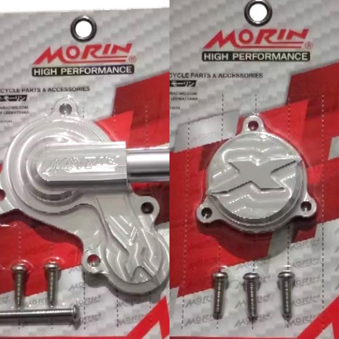Jual Cover Waterpump + Cover Oli Xmax X-Max Morin Original Thailand ...