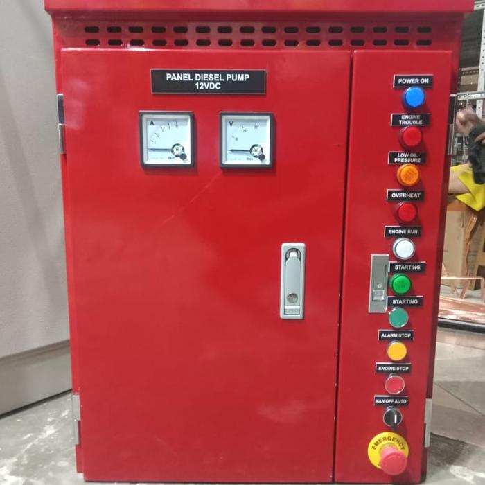 Jual PANEL DIESEL FIRE PUMP 12VDC or 24VDC standard DPK-PANEL HYDRANT ...