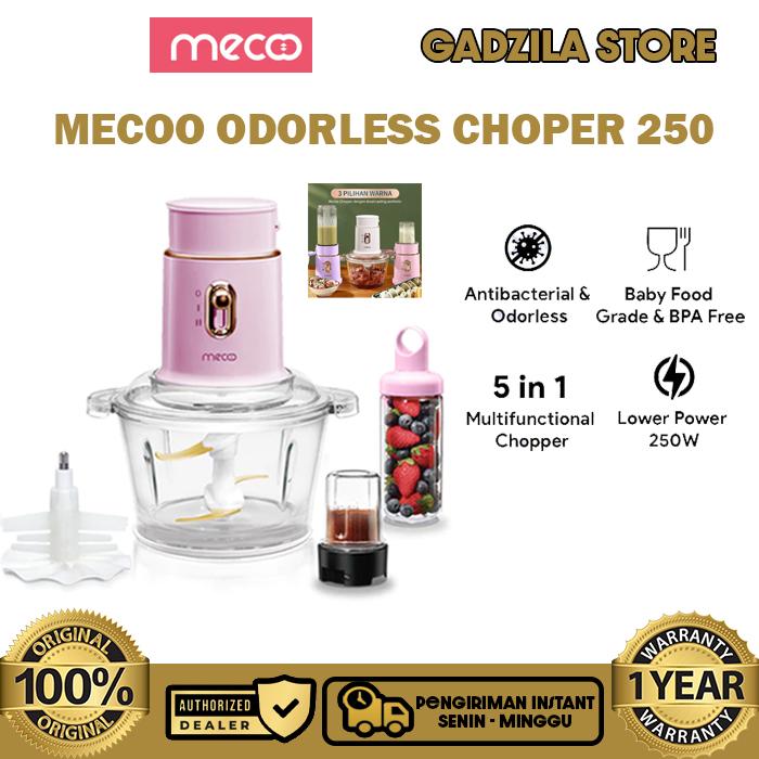 Promo Mecoo Most Aesthetic 5 in 1 Antibacterial Odorless Chopper ...