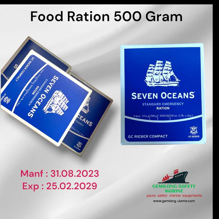 Jual Food Ration "Seven Ocean" 500gr/Makanan Pelaut - Jakarta Pusat ...