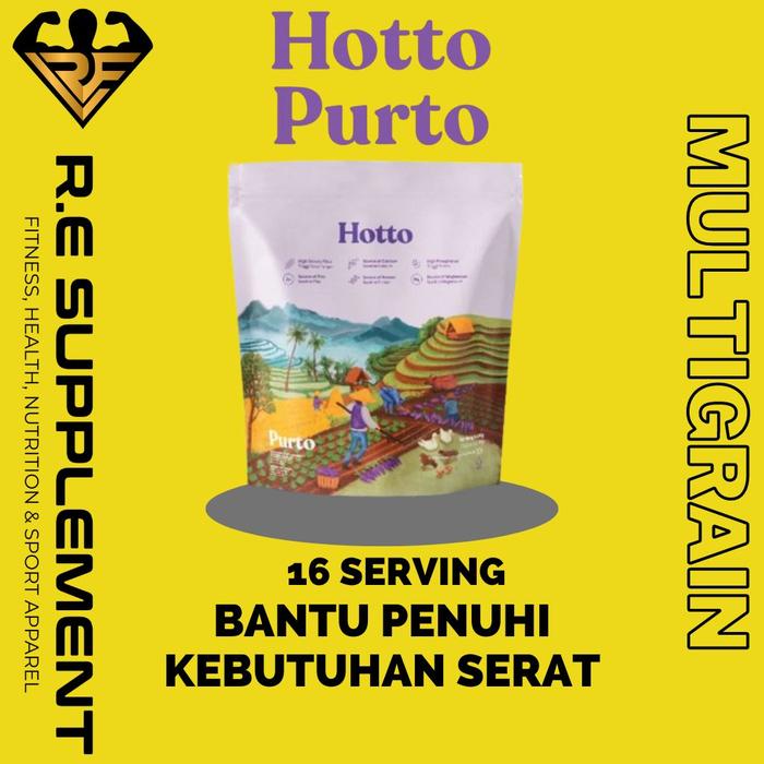 Jual 1 POUCH Hotto Purto Multigrain with Purple Potato (16 Sachet ...