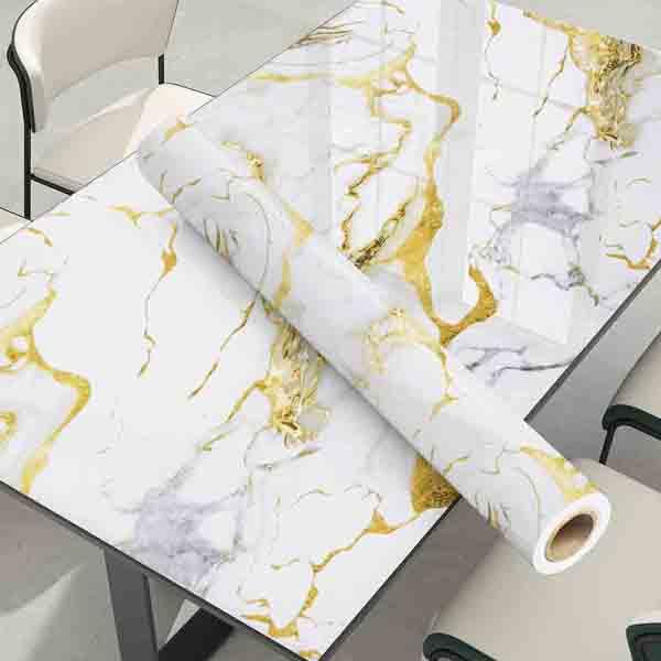 Jual Sticker Marmer Pelapis Furniture Sticker Dinding PVC Interior Film ...