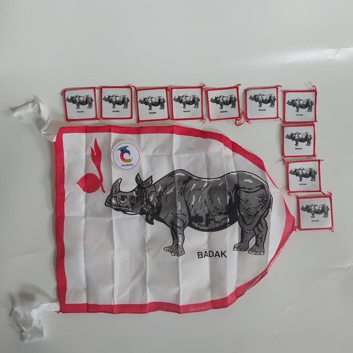 Jual Bendera Regu Badge Regu Pramuka Hewan Varian 1 - Badak - Kota ...