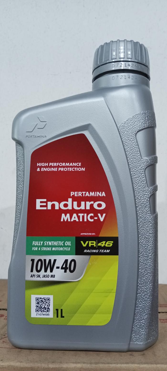 Jual ENDURO MATIC-V, 10W-40 API SN JASO MB 1LITER - Jakarta Utara ...