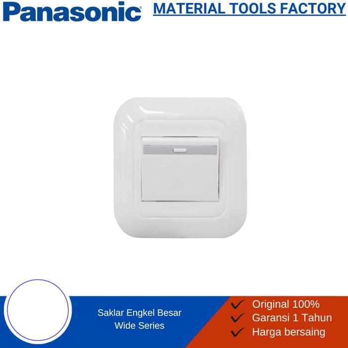 Jual SAKLAR - STOP KONTAK - SAKLAR LAMPU - SAKLAR PANASONIC WIDE SERIES ...