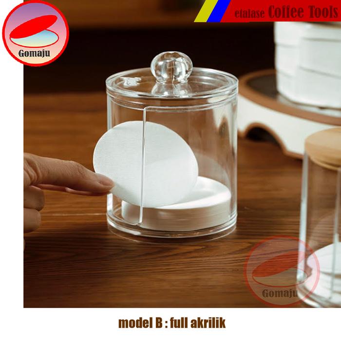 Promo Kertas Saring Bulat Mokapot Aeropress Espresso 51-65mm Round ...