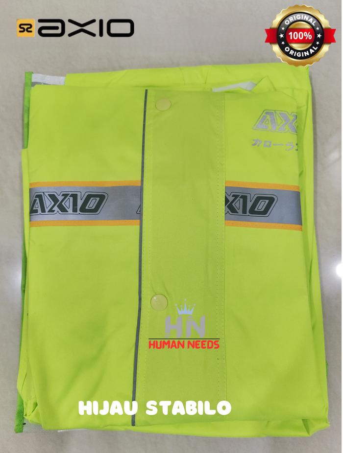 Jual jas hujan axio silver series/mantel hujan axio/jas hujan jaket ...
