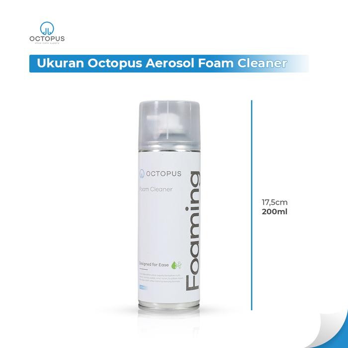 Promo Octopus Shoe Instant Foam Cleaner Pembersih Sepatu Tas Interior ...
