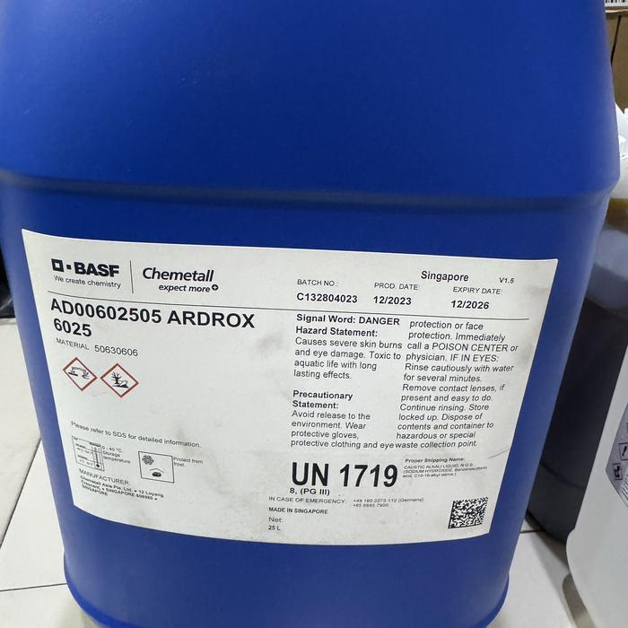 Jual Ardrox 6025 Multi Purpose Aircraft Cleaner (25L) - Jakarta Pusat ...
