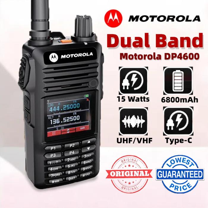 Jual HT Motorola Radio DP4600 Uhf/Vhf Radio dua arah 199 saluran Di ...