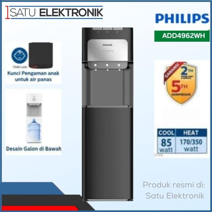 Promo PHILIPS ADD4971 Dispenser Galon Bawah - ADD4971 Hitam Cicil 0% 3x ...