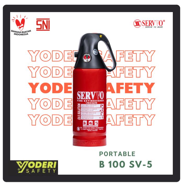 Jual SERVVO PORTABLE SV-5 SOLUTION - B100 1KG ALAT PEMADAM KEBAKARAN ...