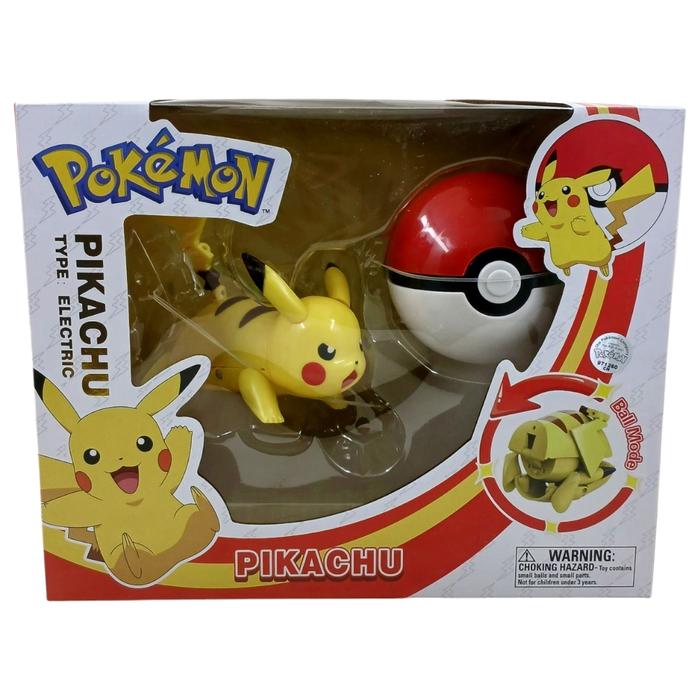 Jual Apolo Pokemon Transform Figure & Ball - Pikach Electric - Kab ...