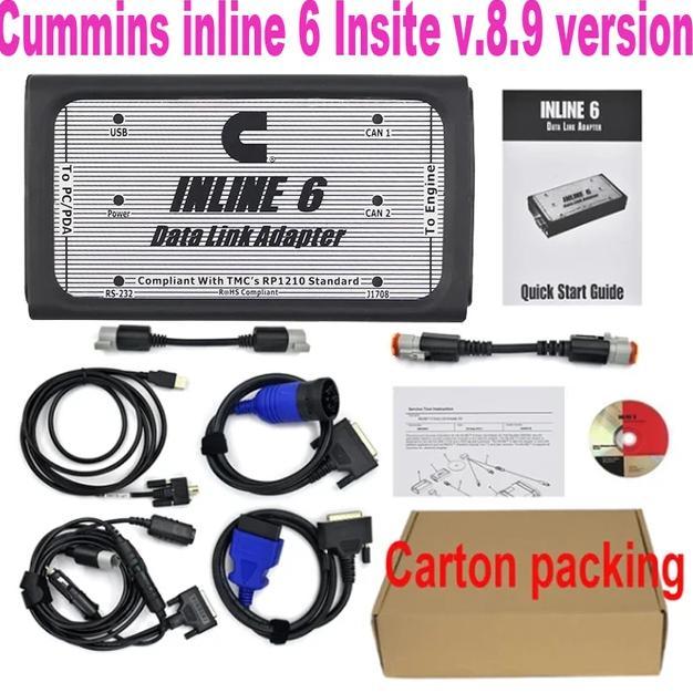 Jual Cummins INLINE 6 data link For Heavy Duty Adapter Truck Diagnostic ...