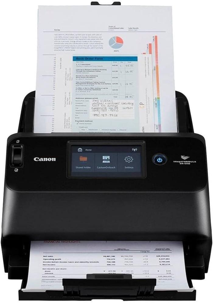 Jual Scanner CANON DRS-150 - ADF WiFi Lan Document Scanner Image ...