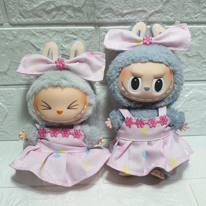 Promo READY STOCK !!! Outfit Baju Boneka Labubu 17 cm Upset Duck ...