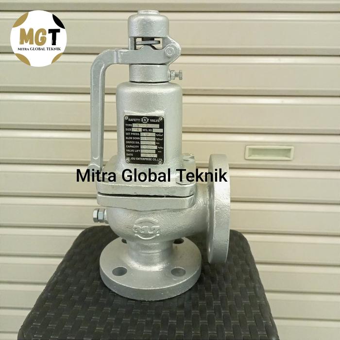 Jual Safety Valve 317 JIS 10K 2" Inch /DN50 Cast Iron Type Handle ...