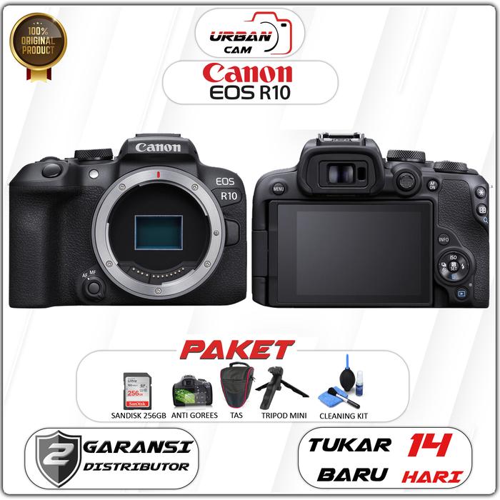Jual Canon EOS R10 KIT RF-S 18-45mm f4.5-6.3 IS STM / Canon EOS R 10 ...