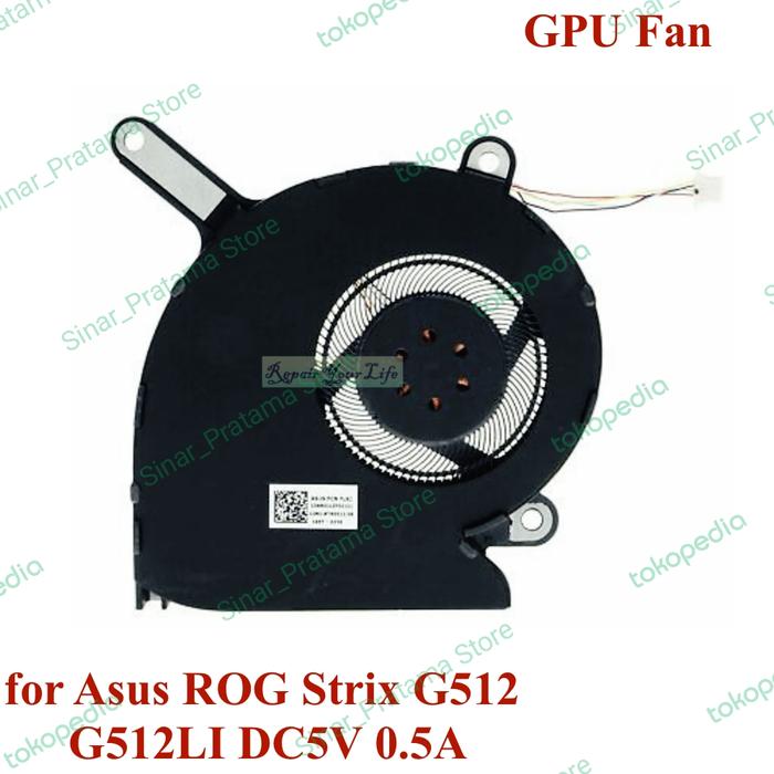 Jual Fan Kipas Laptop Asus Rog Strix G15 G512 G512Li G531GU G531GT ...
