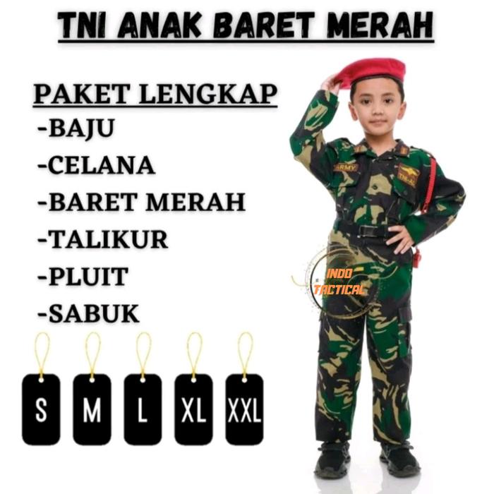 Jual Seragam Kostum Anak, Seragam Profesi Anak Lengkap, Setelan Polisi ...