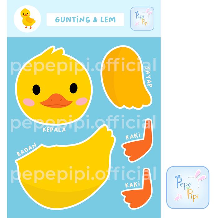 Jual Papercraft 2D Pola Hewan Paper Craft Animal Kerajinan Kertas Cut ...