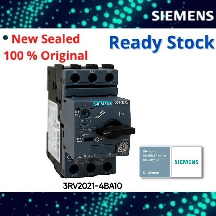 Jual SIEMENS 3RV2021-4BA10 Circuit breaker 13A-20A - Kab. Bekasi ...