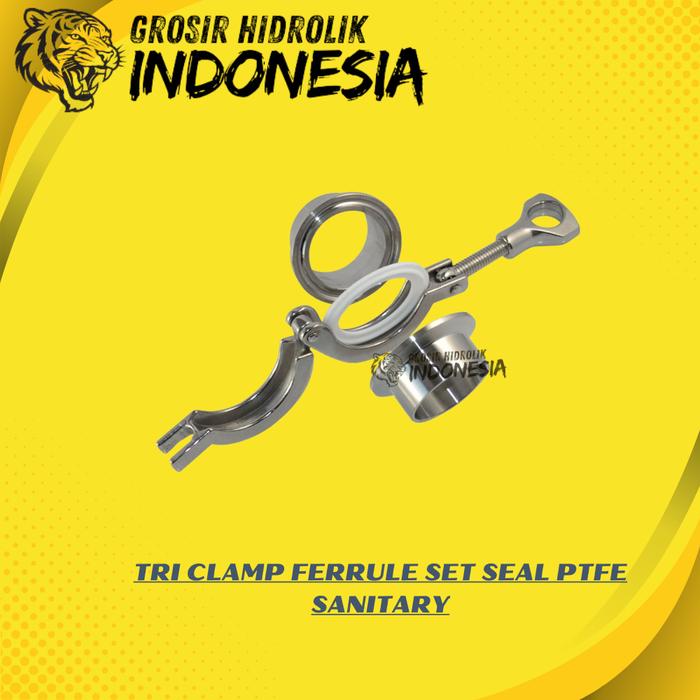 Jual 3/4'' FERRULE TRI CLAMP SET SANITARY STAINLESS STEEL 316 3/4 INCH ...