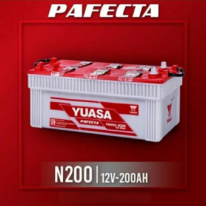 Jual Aki Accu Basah Mobil Yuasa Pafecta 190H52 - N200 12V - 200AH - Kota Tangerang - Sumber ...
