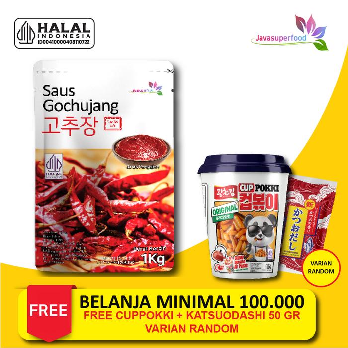 Jual [HALAL] Gochujang 1kg Rasa Asli Korea/Sauce Sambel Pasta/Chili ...
