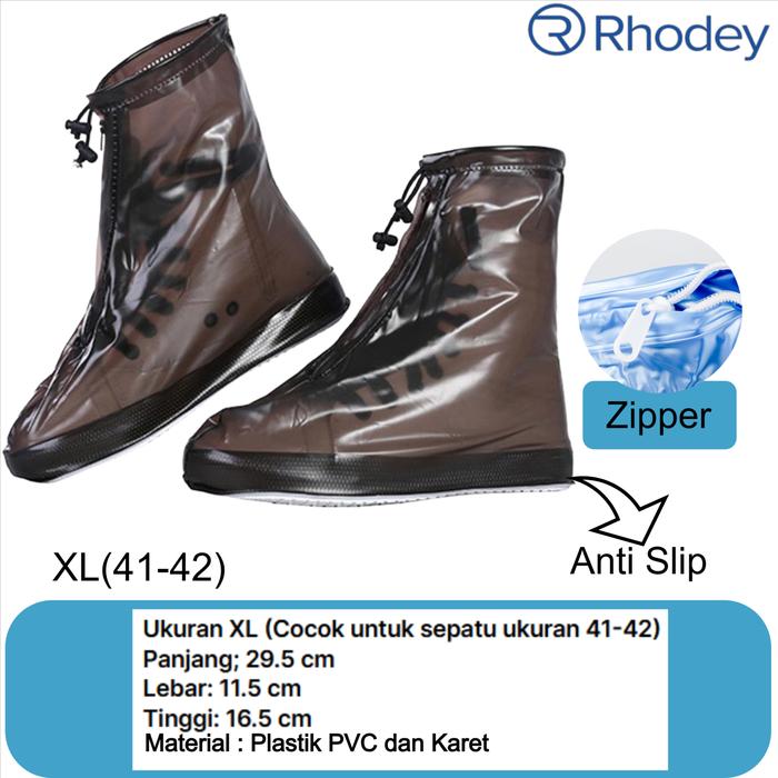 Jual Jas Hujan Sepatu Cover Pelindung Anti Air Basah Banjir Shoes ...